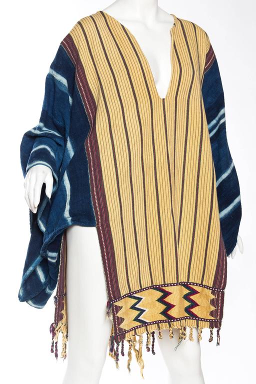 Handwoven Ethnic Tunic Dress For Sale at 1stDibs