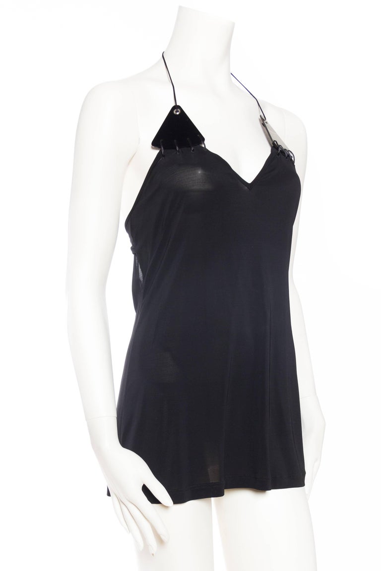 Paco Rabanne Backless Micro Mini Halter Dress At 1stdibs Backless Micro Dress