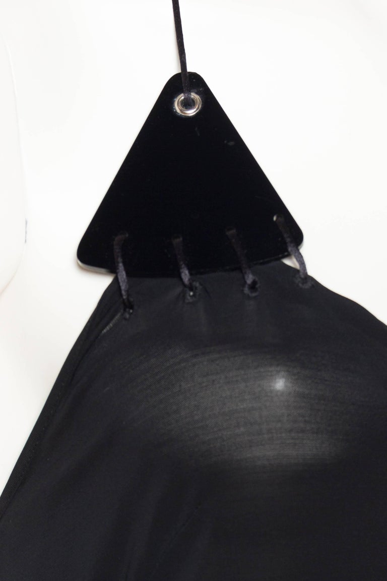 Paco Rabanne Backless Micro Mini Halter Dress at 1stDibs | backless ...