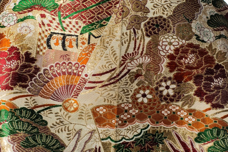 Japanese Obi Coat at 1stDibs | burberry leather trim wool cashmere ...