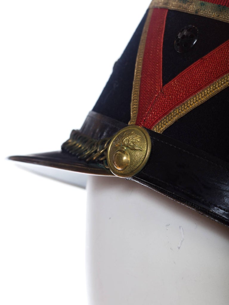 19th Century French Military Hat at 1stDibs | french military cap, 19th ...