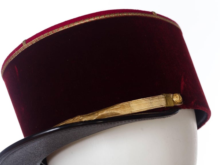 Antique Velvet French Military Hat For Sale at 1stDibs | french ...