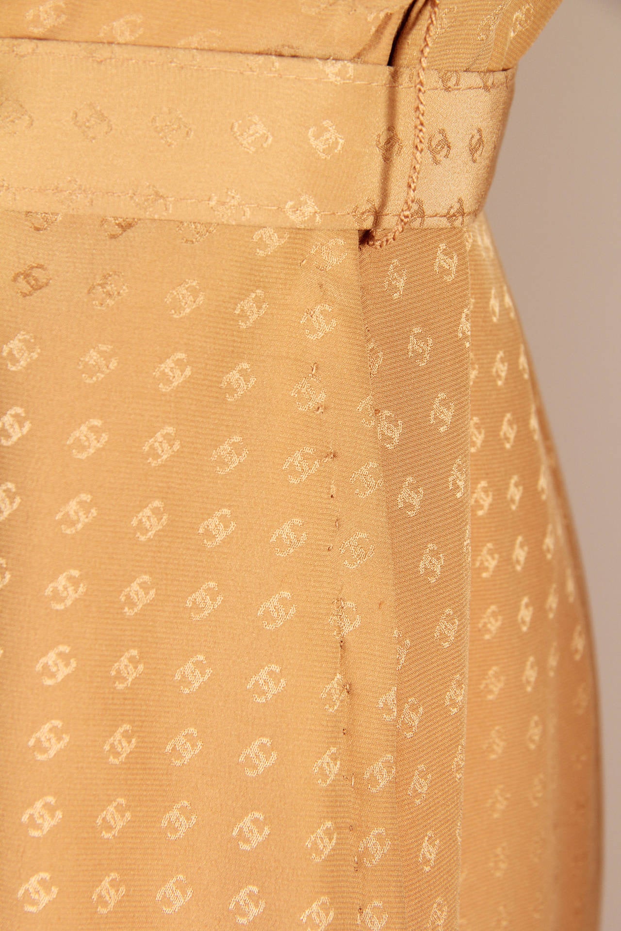 1960/70s Chanel Dress logo monogram at 1stDibs | chanel 70s, 1960s ...