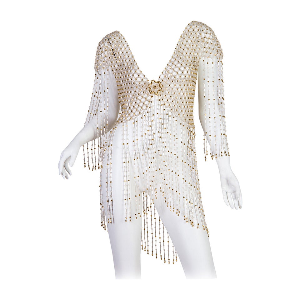 Chanel Corset Top in Cream Crepe at 1stDibs | cream corset top, cream ...