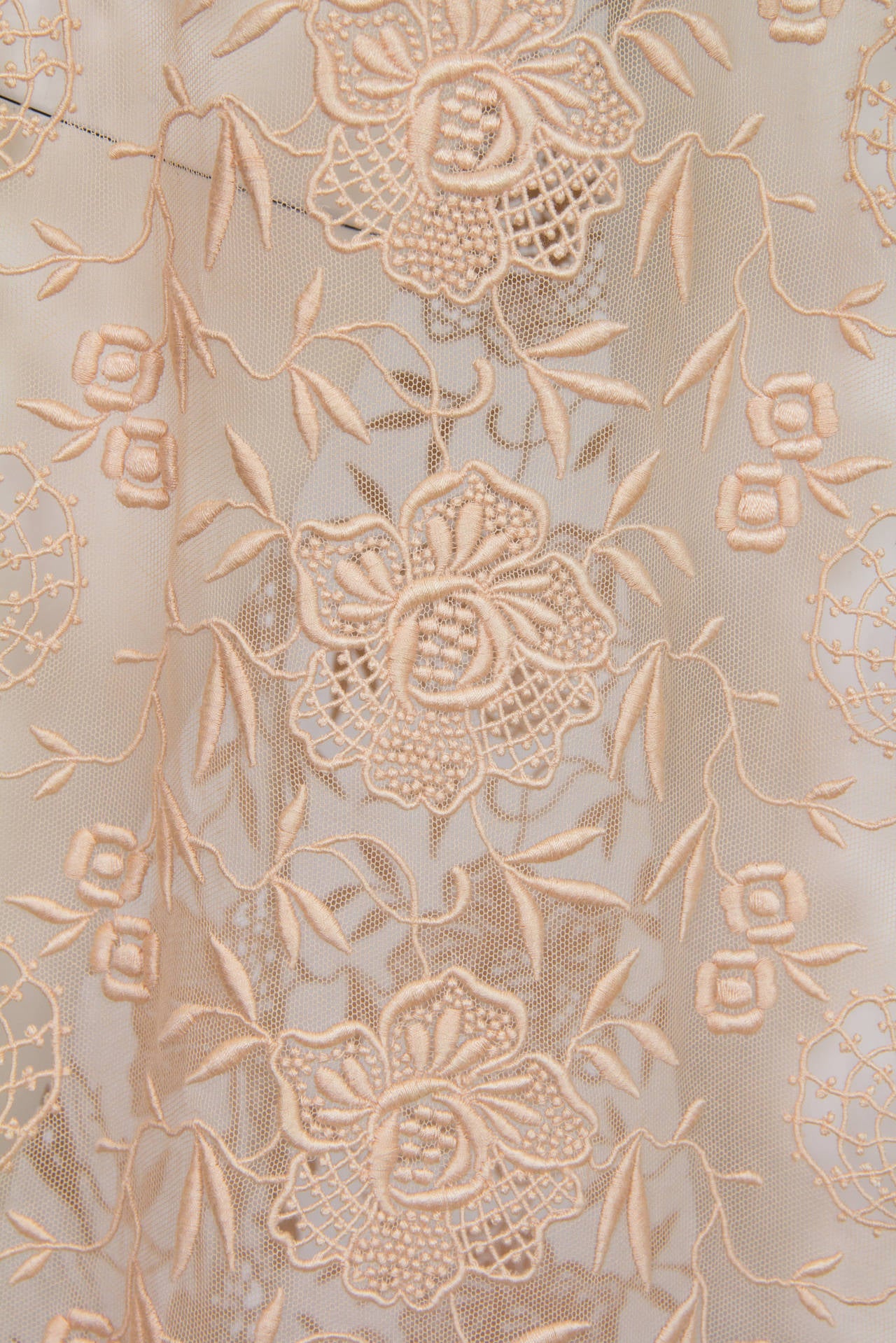 20s Handmade Lace and Embroidered Tea Dress at 1stDibs | 20s tea dress