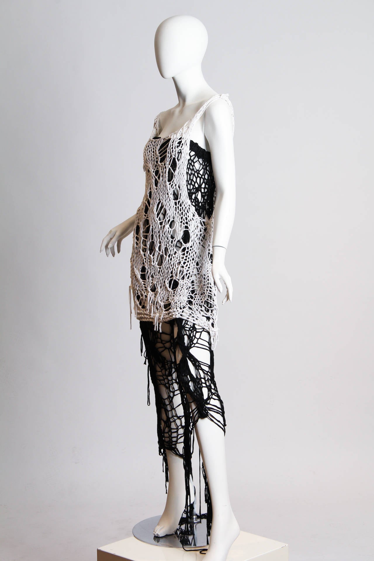 Martin Margiela Punk Artisanal Jumpsuit Ensemble For Sale at 1stdibs