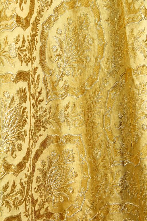 Antique Gold Cape at 1stDibs | gold capes, gold lame cape