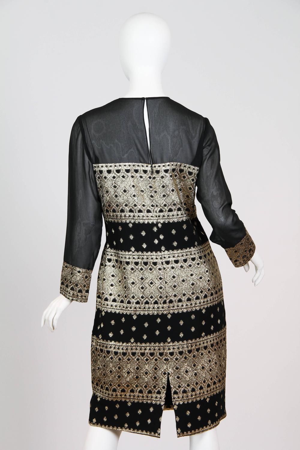 Arnold Scassi Coctail Dress For Sale at 1stdibs