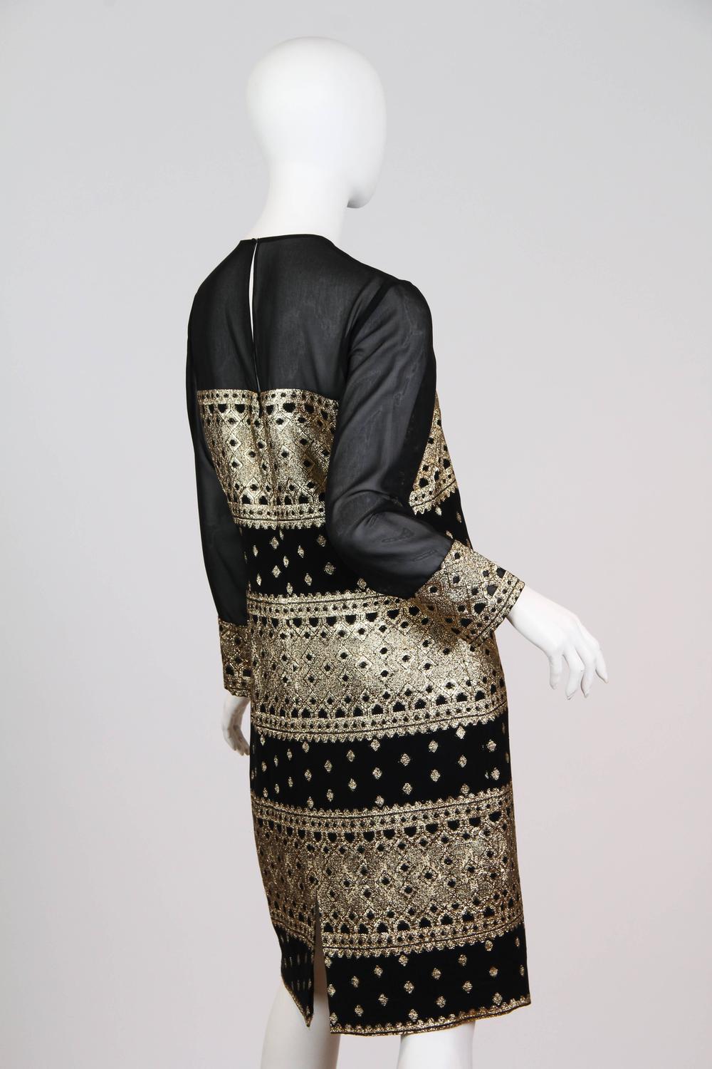 Arnold Scassi Coctail Dress For Sale at 1stdibs