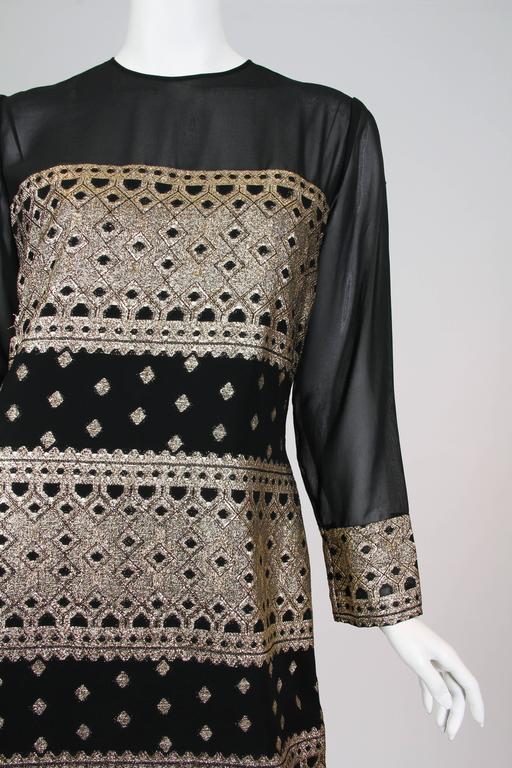 Arnold Scassi Coctail Dress at 1stDibs