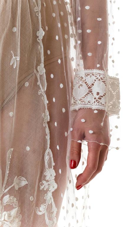 Fun Sheer Lace Dress at 1stDibs