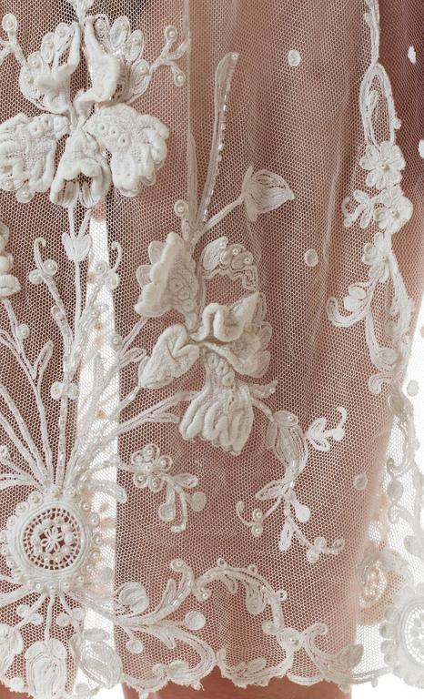 Fun Sheer Lace Dress at 1stDibs