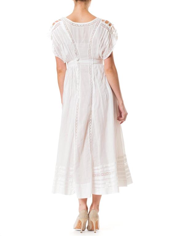 Edwardian Cotton Batiste and Lace Dress at 1stDibs | cotton batiste dress