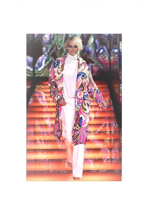Fall 2002 ready to wear Gianni Versace Couture Coat at 1stDibs