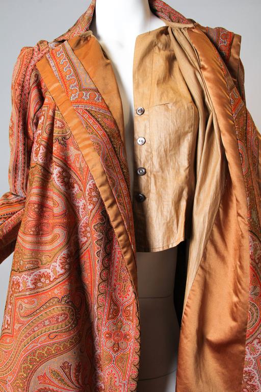 Victorian Paisley Coat at 1stDibs