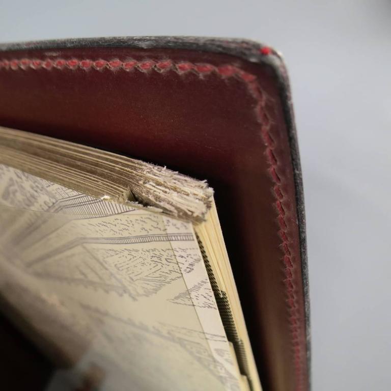 Hermes Vintage Burgundy Leather Address Book at 1stDibs | hermes ...