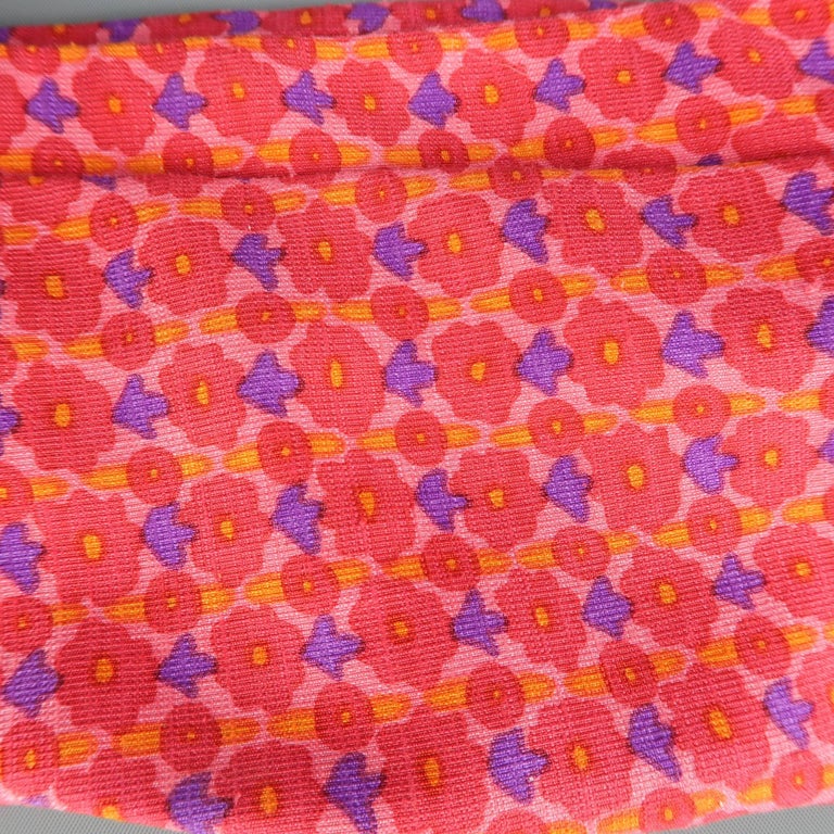 MARC JACOBS Red M Floral Print Cotton Flower Sash Belt at 1stDibs | red ...