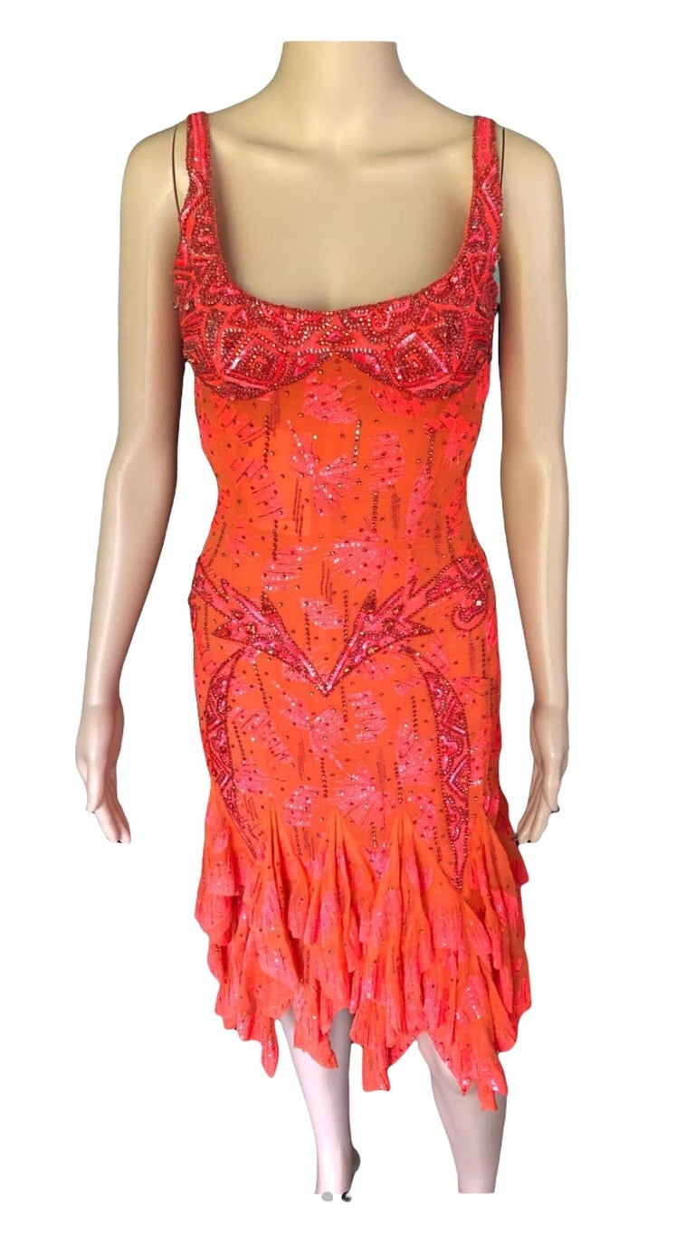 Atelier Versace by Gianni Versace S/S 2002 Haute Couture Embellished ...