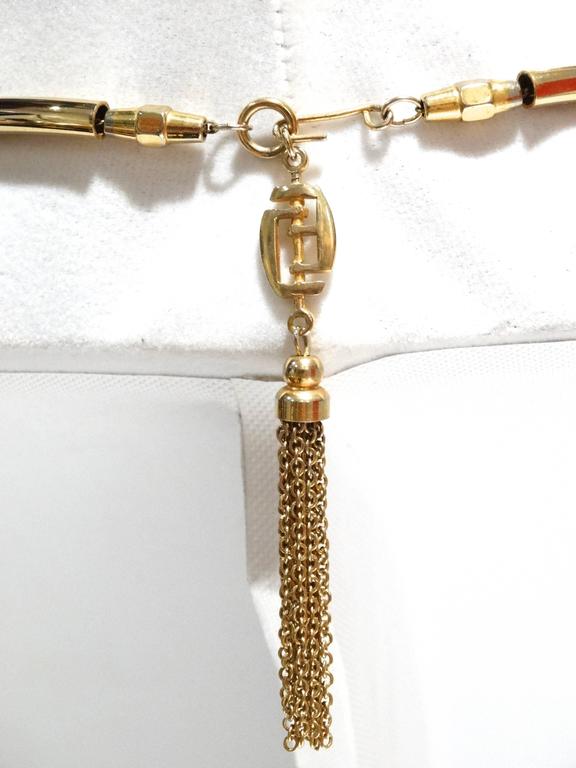 Emilio Pucci Gem Collar Necklace, 1980s For Sale at 1stDibs