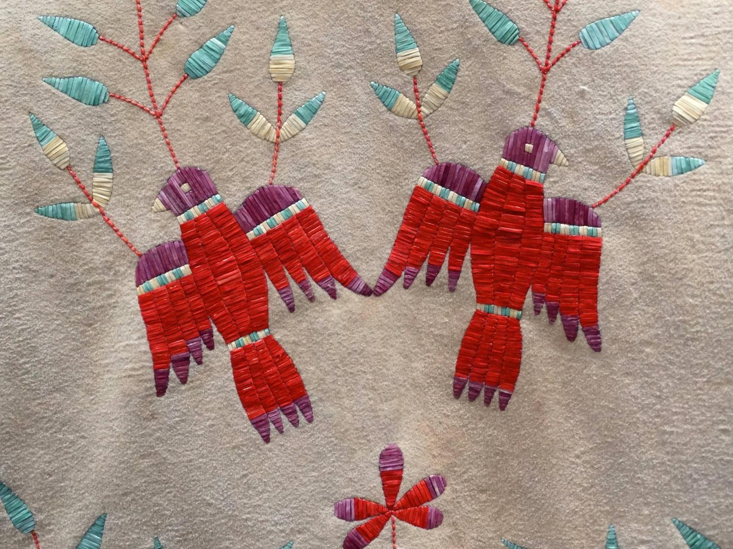 1940s Native American Quillwork Regalia Vest For Sale at 1stdibs