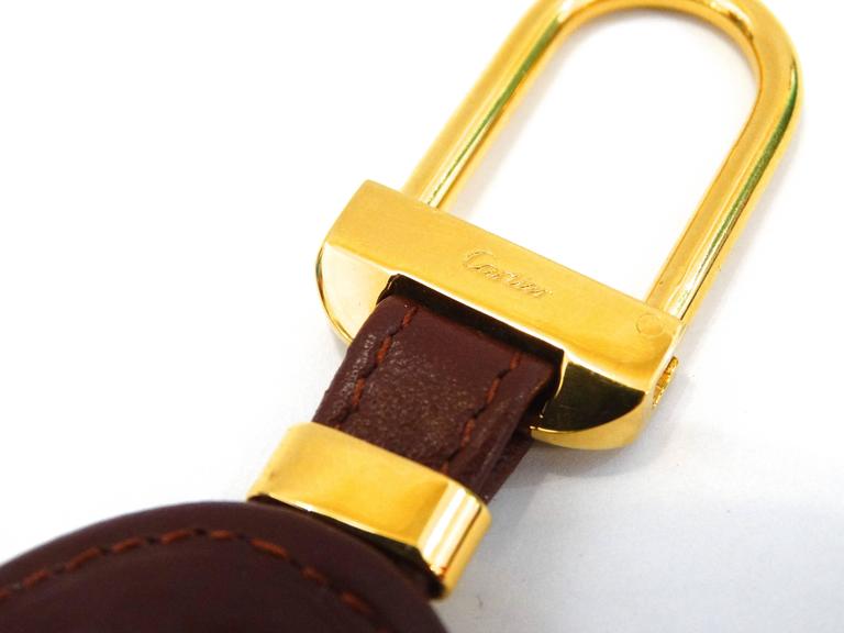 1980s Cartier Leather Keychain at 1stDibs | cartier keychain, cartier ...