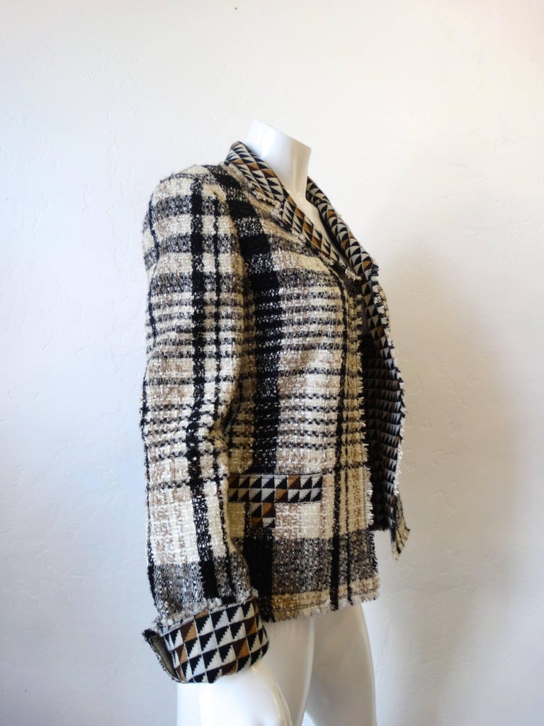 2004 Chanel Ready-to-Wear Runway Tweed Jacket at 1stDibs
