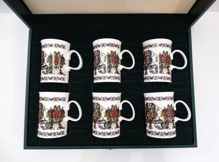 1980s Gucci China Tea Set w/ Box at 1stDibs | gucci china set, gucci ...