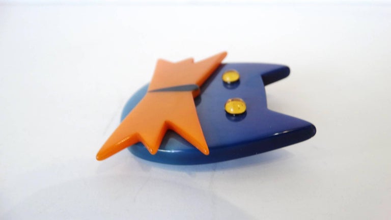 Marie Christine Pavone Bakelite Cat Brooch at 1stDibs | marie christine ...