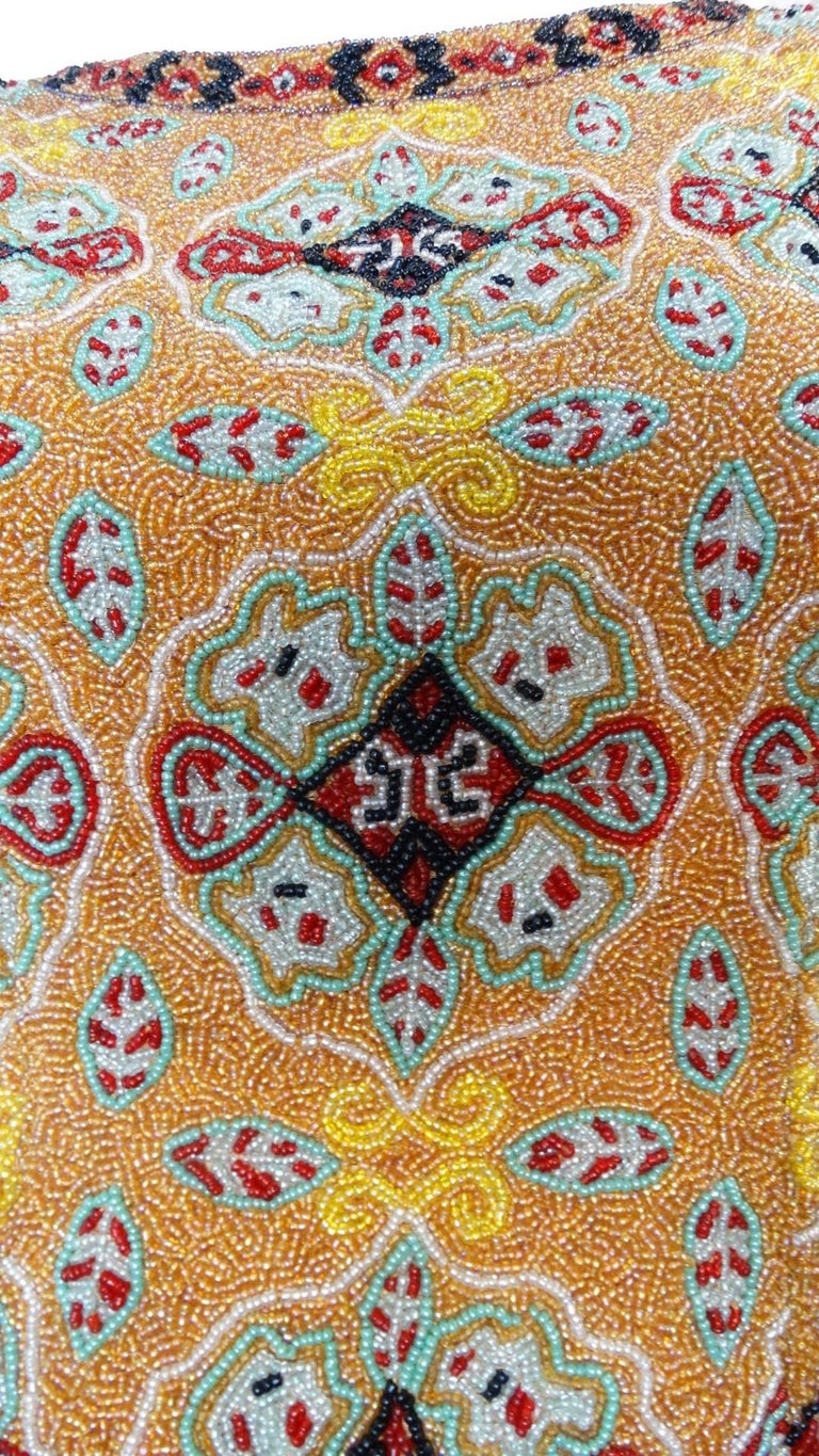 Christiana Beaded Sleeveless Shell Top, 1990s For Sale at 1stDibs