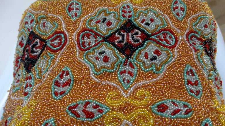 Christiana Beaded Sleeveless Shell Top, 1990s For Sale at 1stDibs