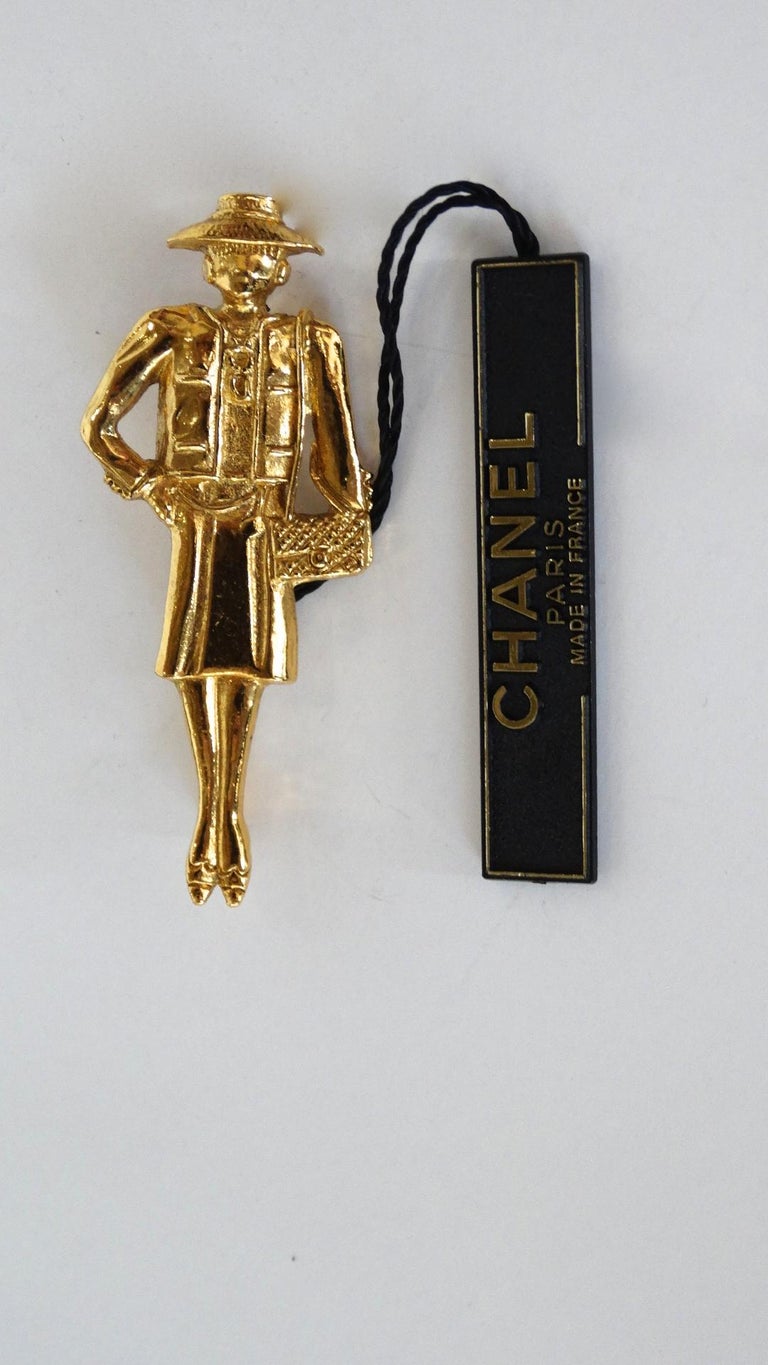 Chanel Coco Mademoiselle Brooch, 1980s at 1stDibs