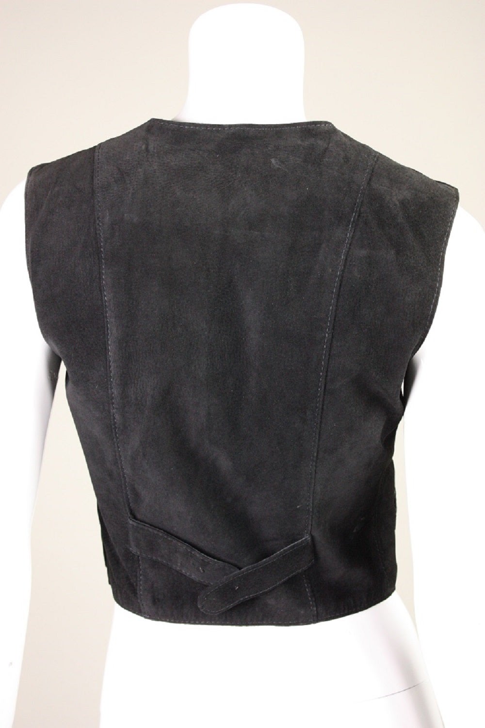1970's Bill Gibb Suede Jacket and Vest with Embroidery at 1stDibs
