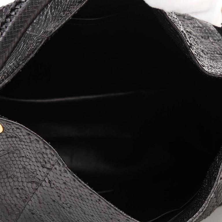 Louis Vuitton Black Python Embossed Monogram Artsy MM 2010s at 1stDibs ...