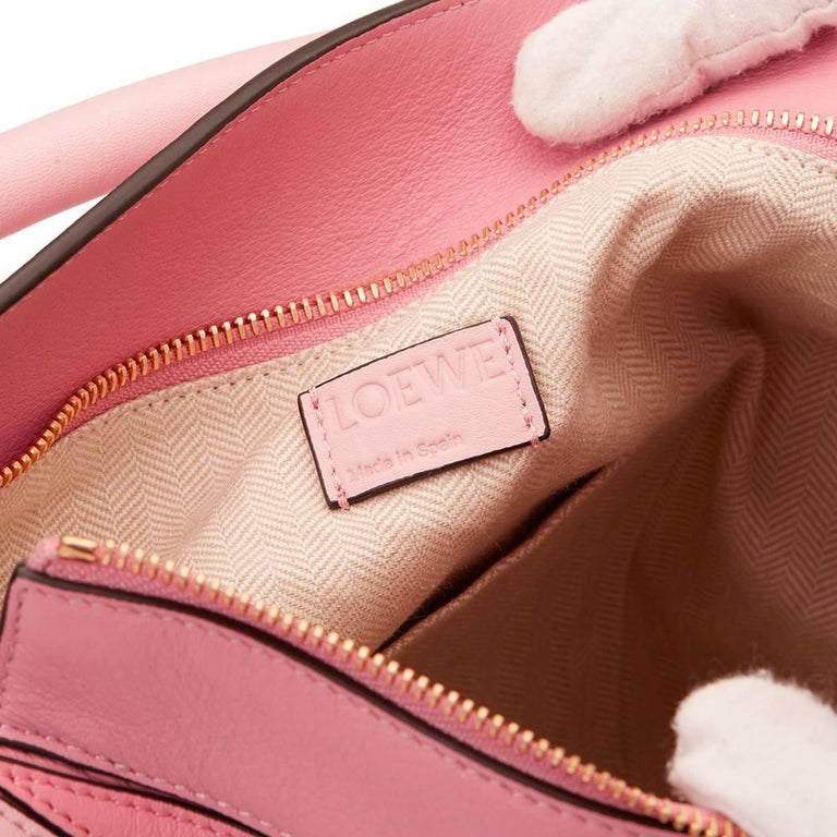 2016 Loewe Soft Pink and Candy Dark Pink Calfskin Puzzle Bag at 1stDibs ...