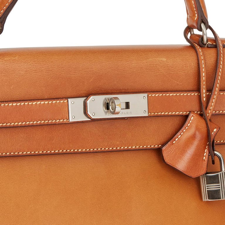 1998 Hermes Barenia Leather Vintage Kelly 32cm Retourne at 1stDibs