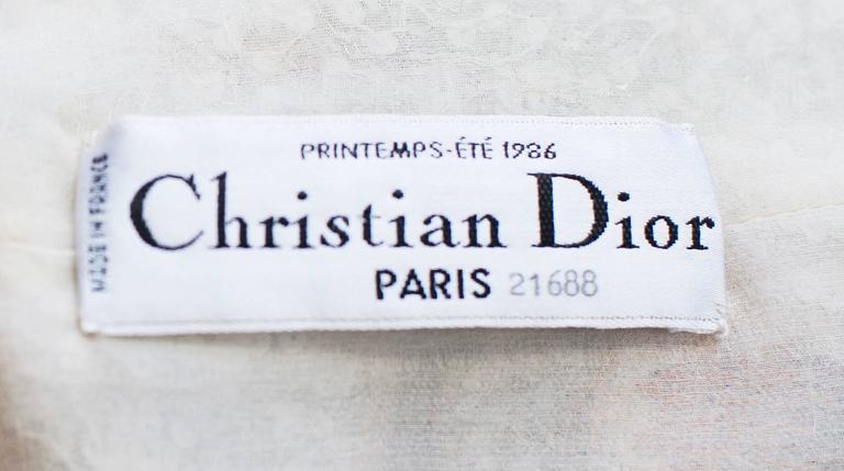 Chirstian Dior Paris, Spring/Summer Collection 1986 Haute Couture ...