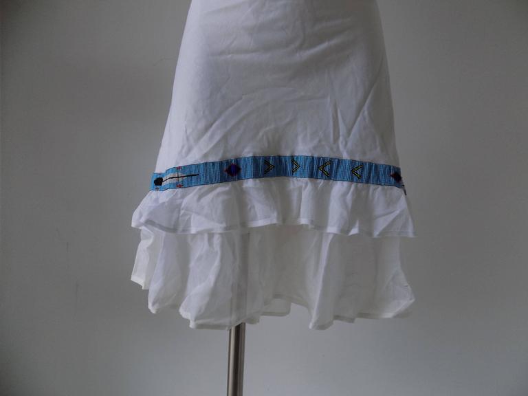 2000s Dsquared2 white dress NWOT at 1stDibs