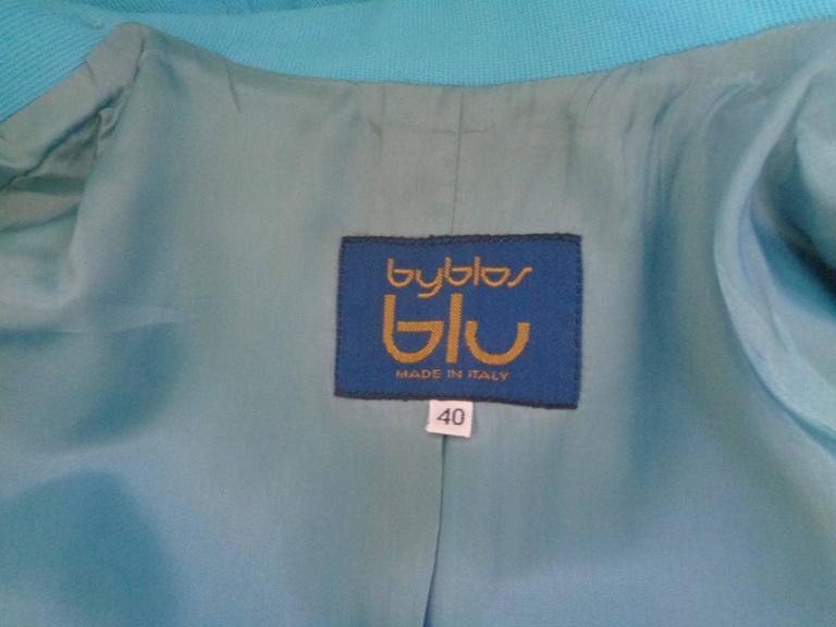Blu by Byblos light blu Jacket For Sale at 1stDibs