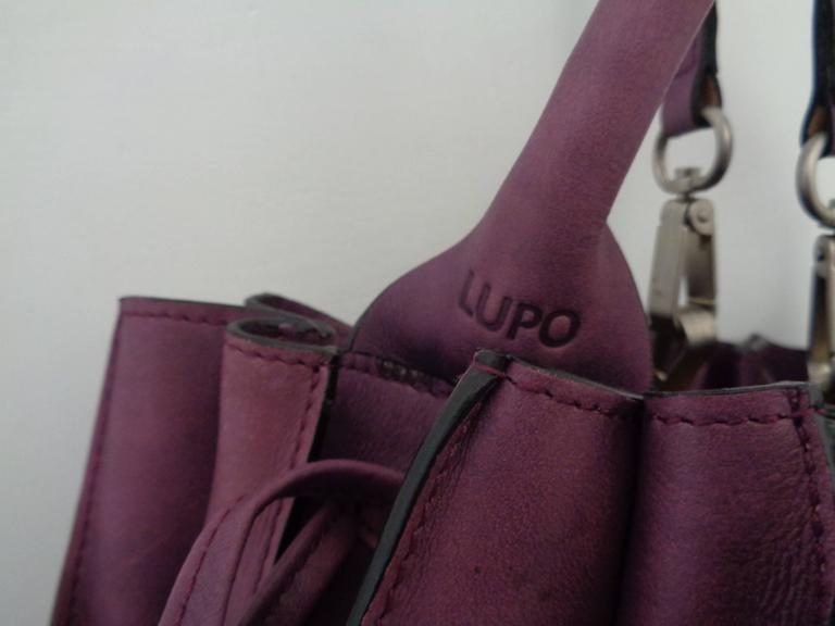2013/2014 Fall-Winter Lupo Barcelona Purple Leather Bag at 1stDibs ...