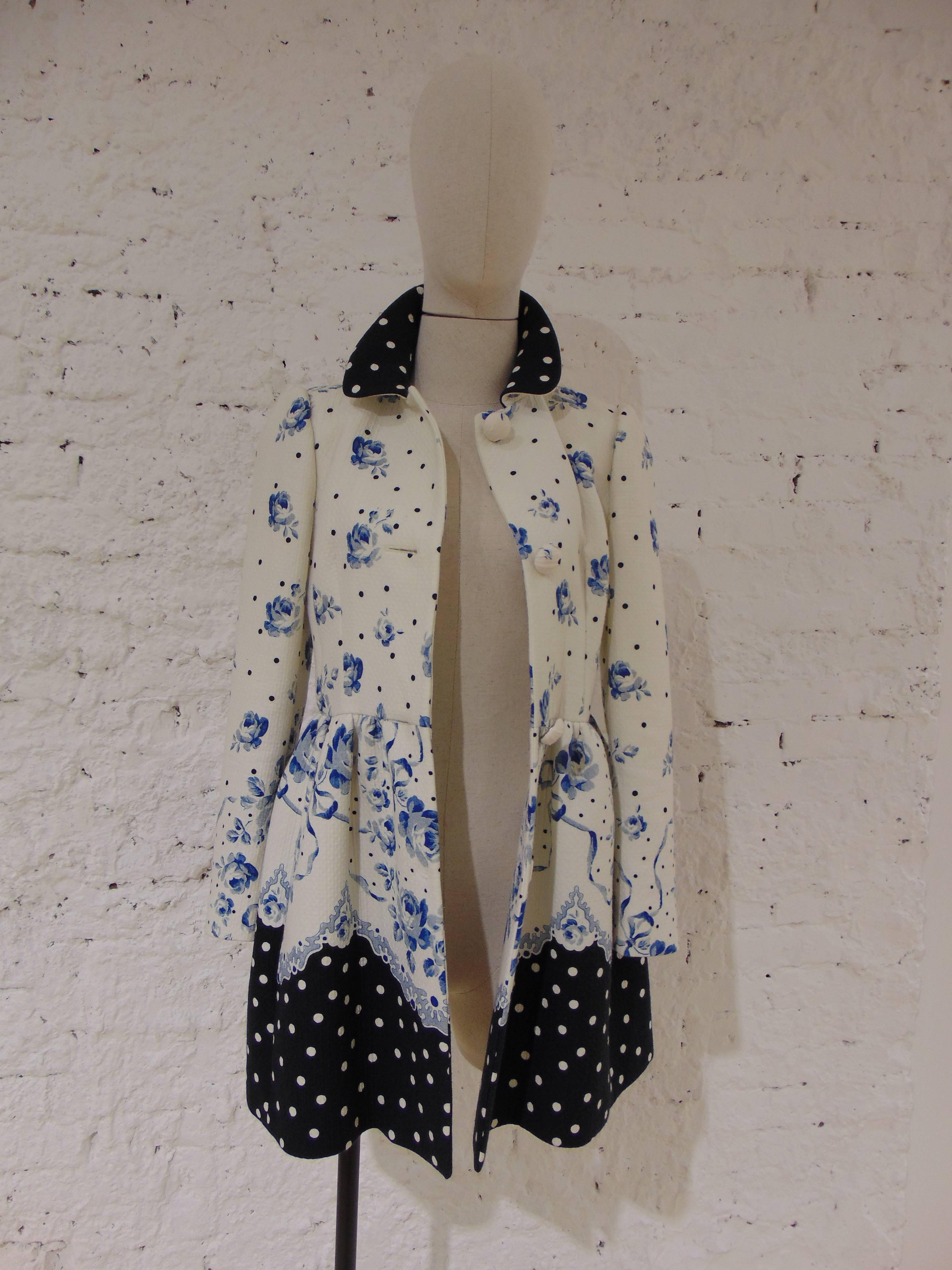 Red Valentino unworn multicolour coat at 1stDibs