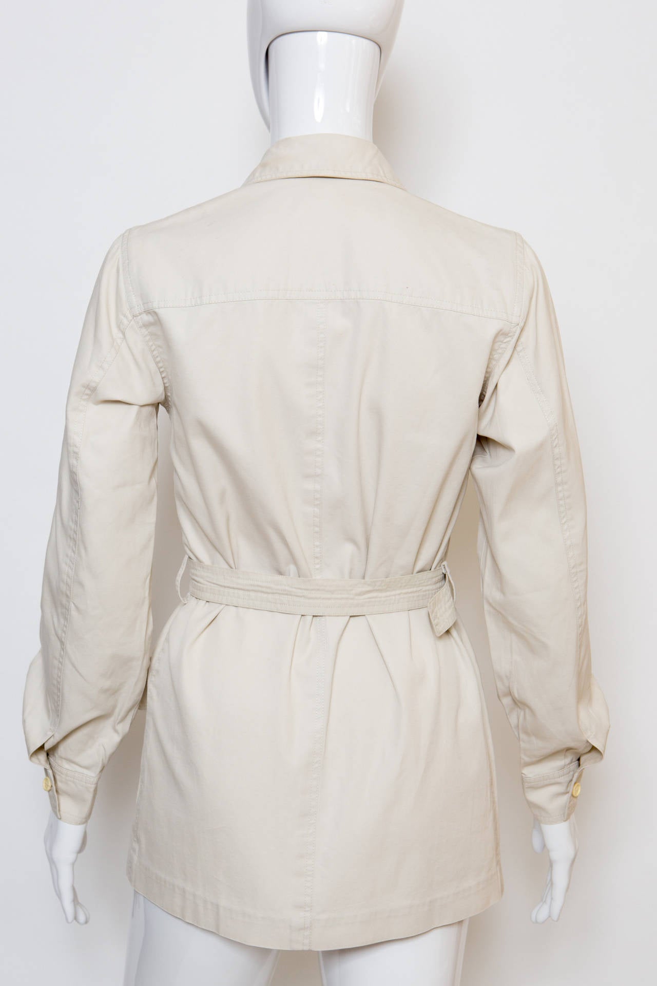 1968s Safari Yves Saint Laurent Jacket at 1stDibs