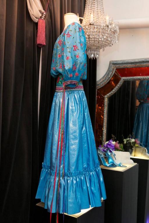 1977 Rare Yves Saint Laurent Haute Couture Spanish Collection Ensemble ...