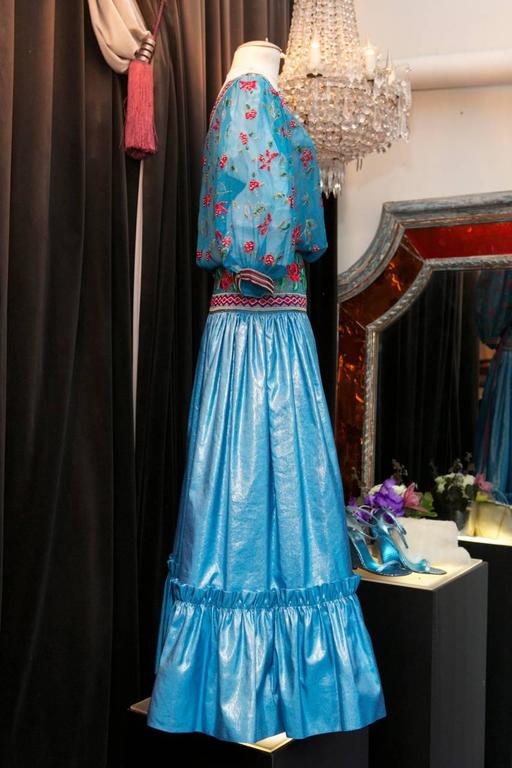 1977 Rare Yves Saint Laurent Haute Couture Spanish Collection Ensemble ...