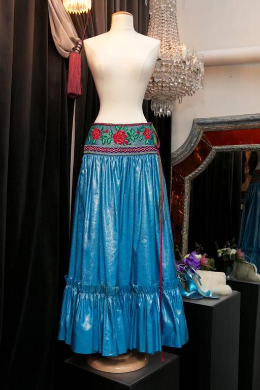 1977 Rare Yves Saint Laurent Haute Couture Spanish Collection Ensemble ...