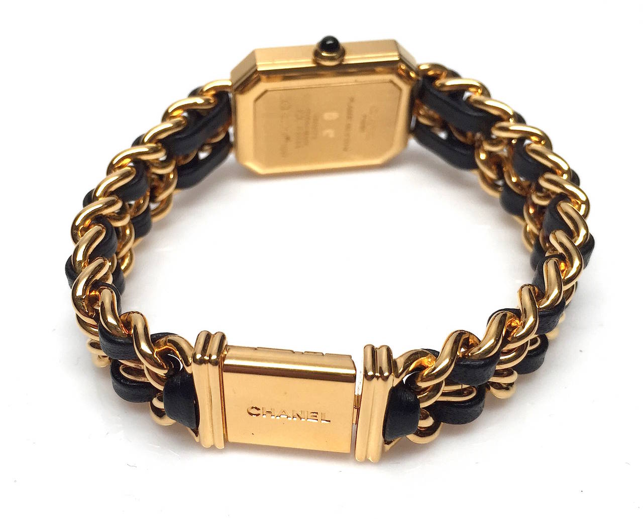 Chanel Lady's Gold-Plated Premier Quartz Wristwatch at 1stDibs