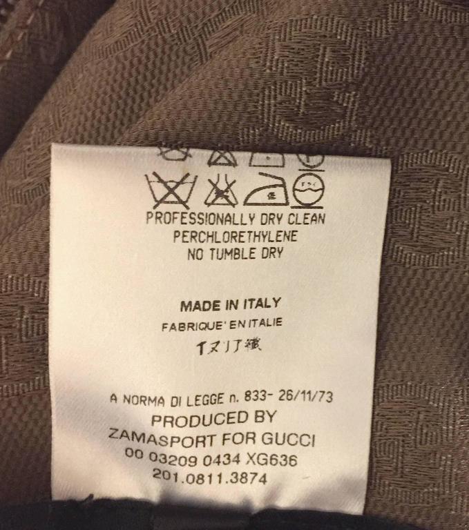 Iconic Gucci Monogram Pants With Leather Trim, 1973 at 1stDibs | gucci ...