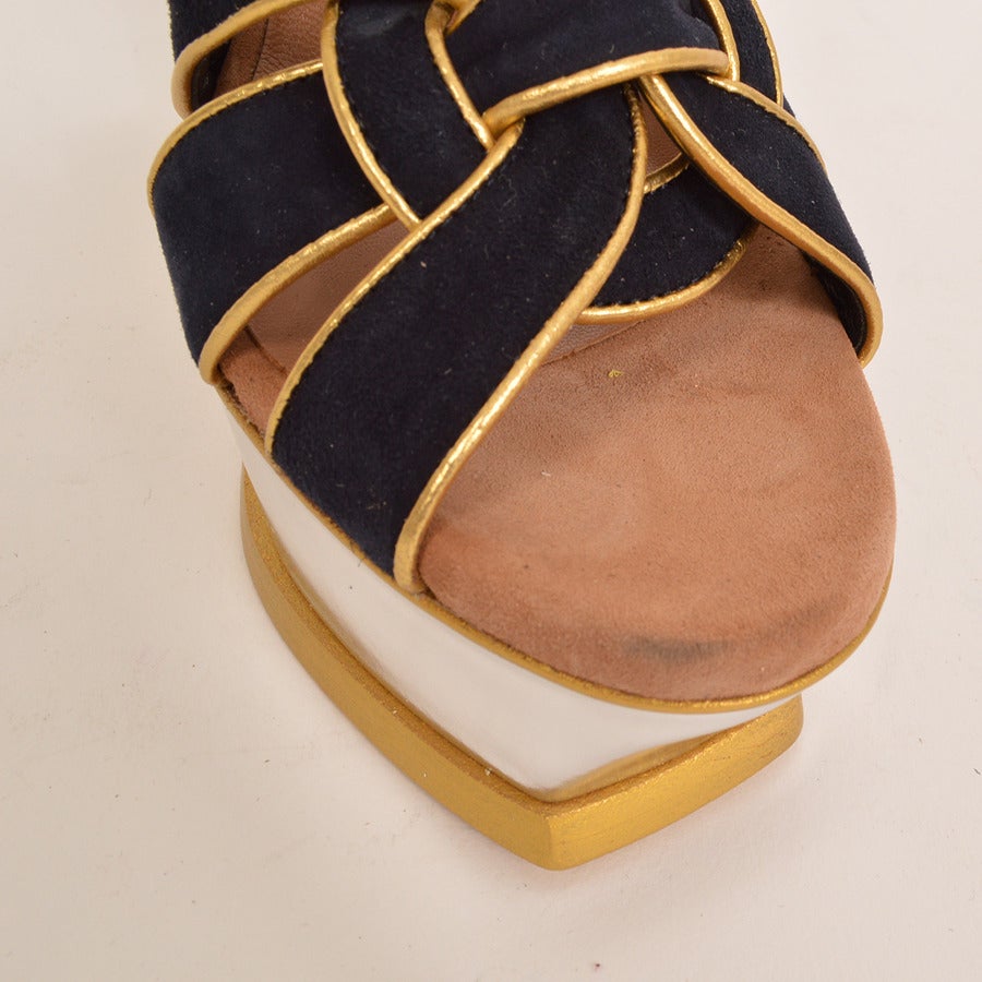 Yves Saint Laurent Tribute Sandals at 1stDibs