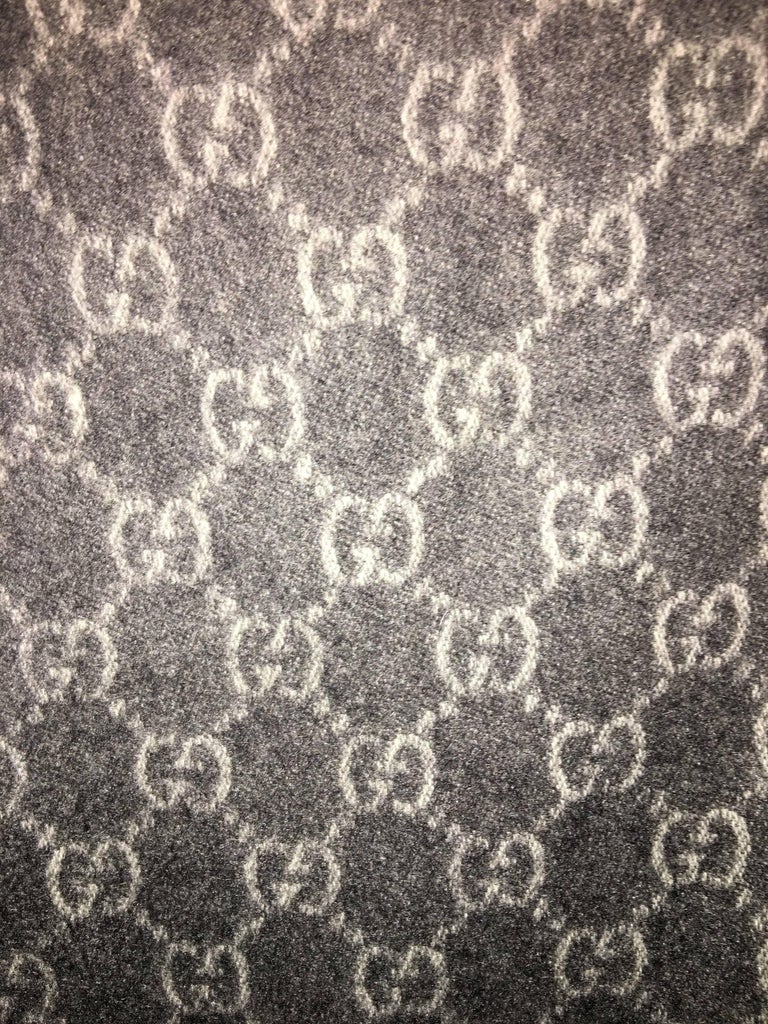 Gucci Monogram Scarf at 1stDibs | gucci monogram shawl