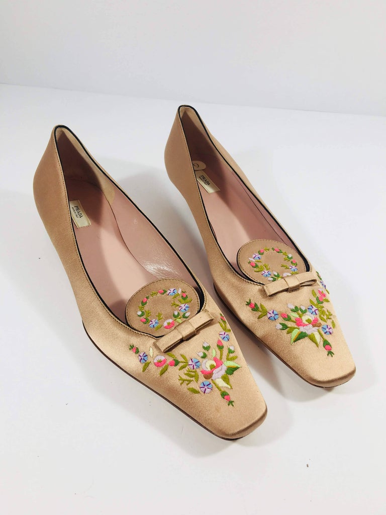 Prada Kitten Heels at 1stDibs