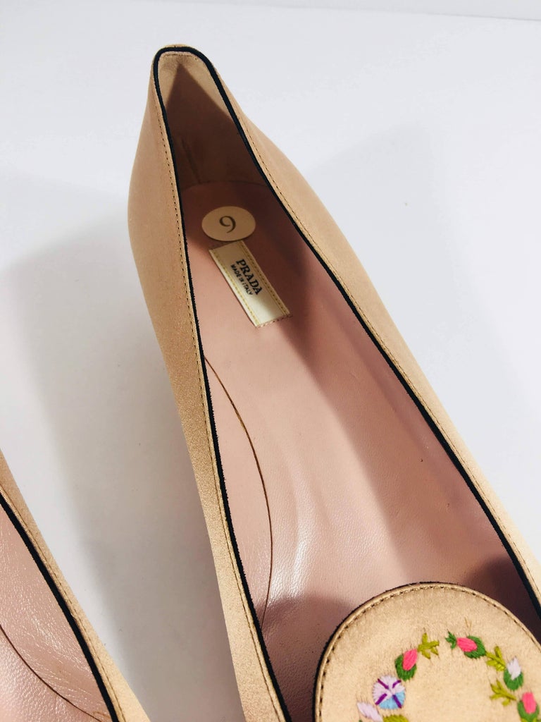 Prada Kitten Heels at 1stDibs